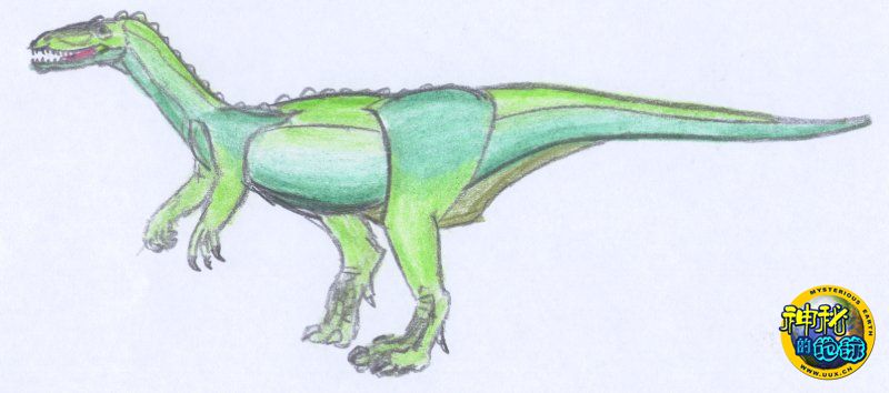 艾沃克龙Alwalkeria复原图