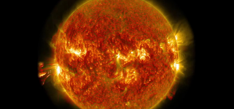 美国太空总署（NASA）公布史上最清楚的太阳耀斑影像 - 神秘的地球 科学|自然|地理|探索