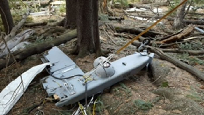美军RQ-7Bv2无人机演习离奇飞越960km后坠落挂在树上 - 神秘的地球 科学|自然|地理|探索