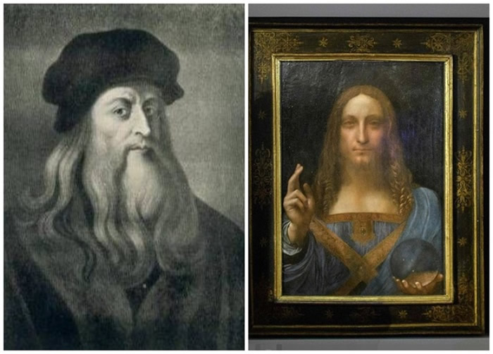 意大利文艺复兴艺术家达芬奇名画《救世主》一个不为人知的物理学“错误” - 神秘的地球 科学|自然|地理|探索